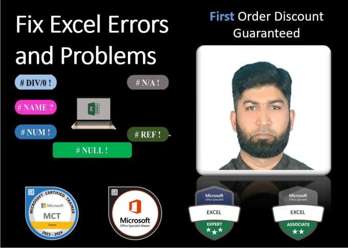Fix Excel Errors And Problems By Sunnydreamz Fiverr