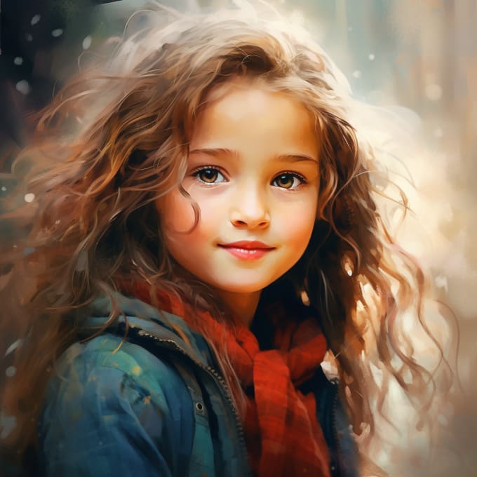 Make digital painting for kids by Greetar66 | Fiverr