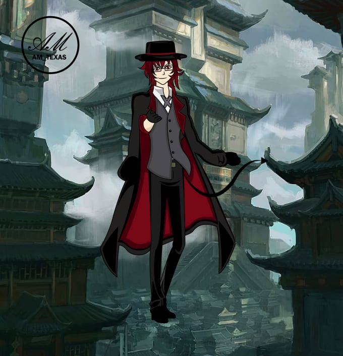 Draw full body customized anime art for you by Tahabac | Fiverr Draw full body customized anime art for you by Tahabac | Fiverr