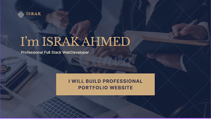 Create professional portfolio website by Israaaak | Fiverr Create professional portfolio website by Israaaak | Fiverr