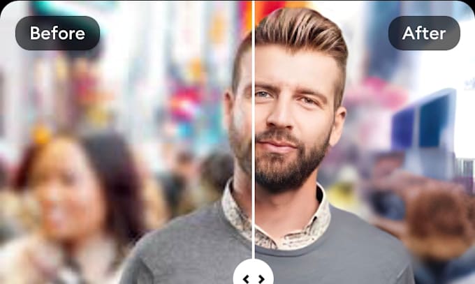 Do blurry photos ,upscale,photoshop retouching ,editing portrait by M ...