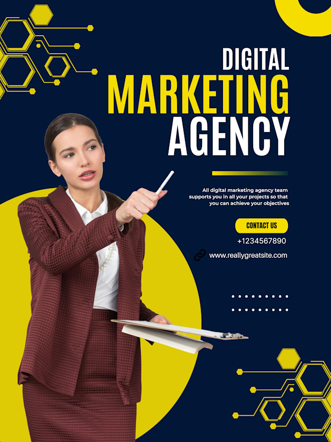 Design a professional poster or flyer by Aksofficial536 | Fiverr