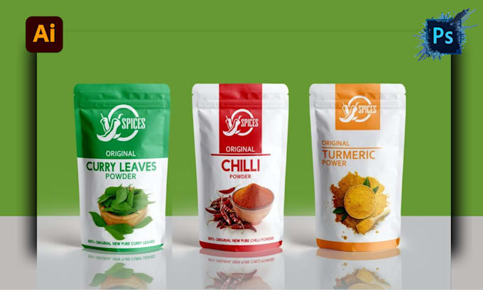 Stand up pouch design, bag design, product packaging label by ...