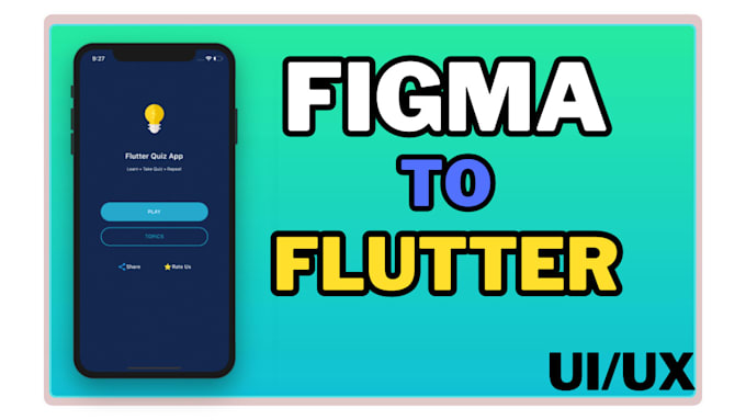 Design Flutter Apps Bespoke Flutter Ui Convert Figma To Flutter By Taha134 Fiverr