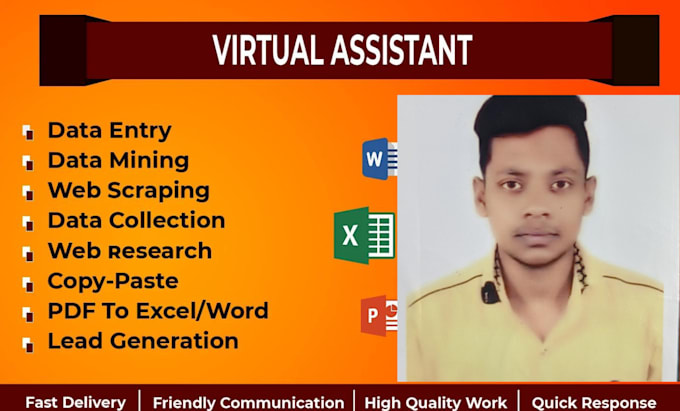 Do excel spreadsheet and all type of data entry by Arefinnur | Fiverr