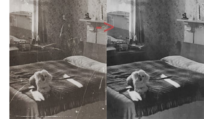 Restore your old photo by Oldphoto_fix | Fiverr
