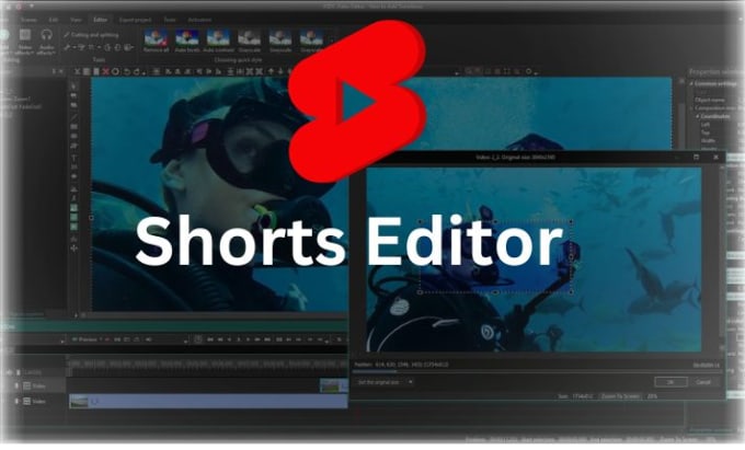 Edit youtube shorts video in vsdc video editor by Taimoor_siyal | Fiverr