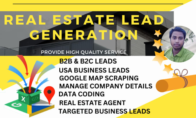 Provide real estate and b2b leads of high quality by Palltrue | Fiverr