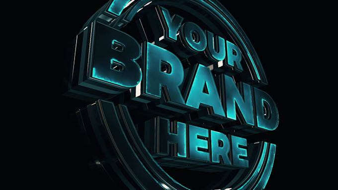 Create beautiful 3d logo animation by Jaimebandeir779 | Fiverr