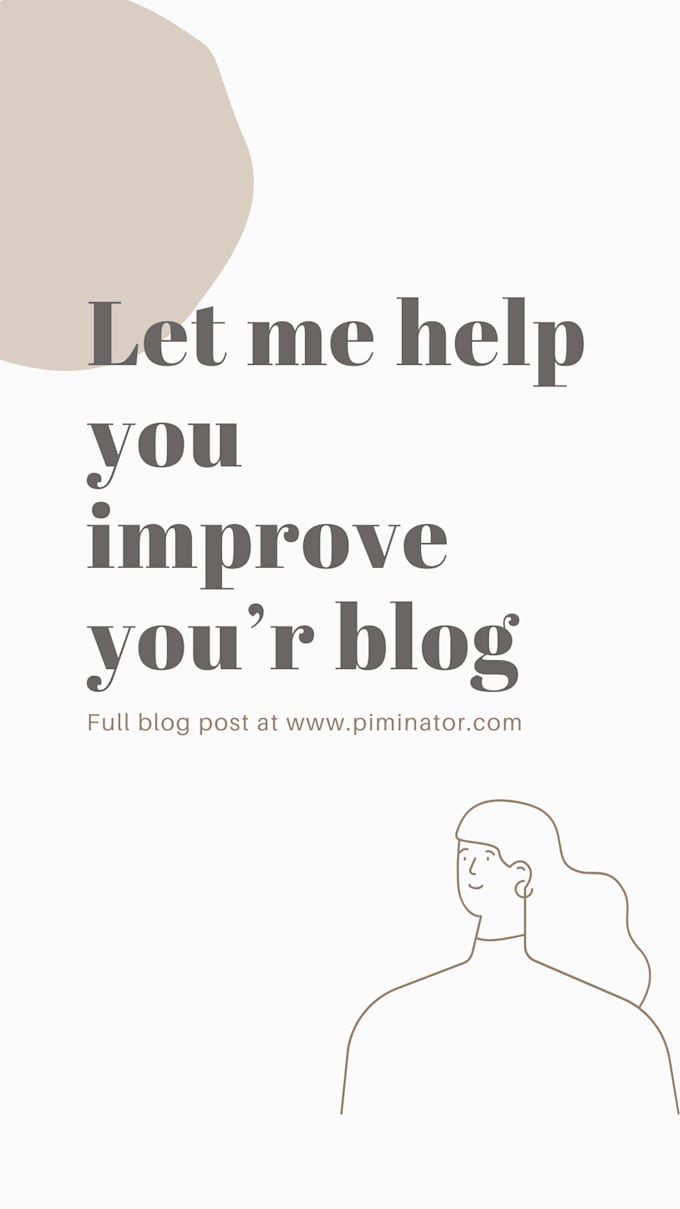 Craft engaging and optimized blog posts for your website by Piminator ...