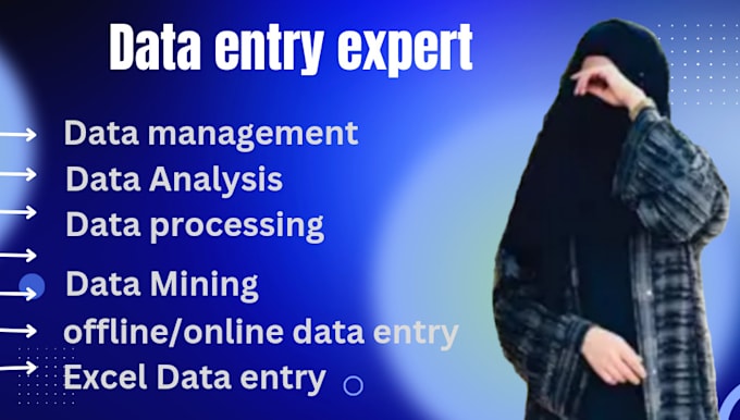 Do all type of data entry mining , analysis data entry by Creativedatapro | Fiverr