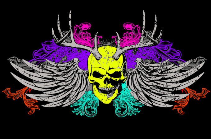 Do custom death metal band logo design with premium effects by Fazy ...