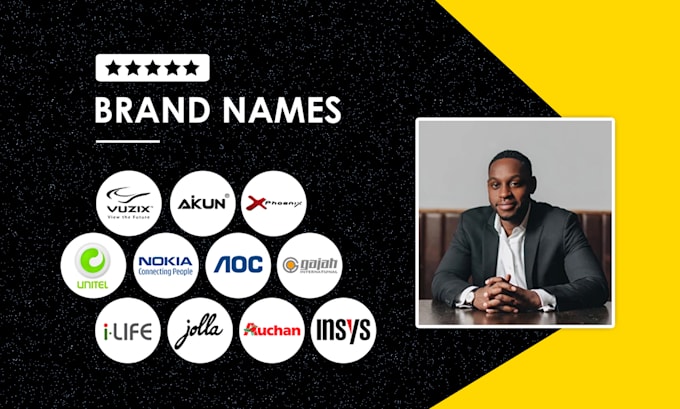 Brainstorm unique brand names by Josephowor | Fiverr