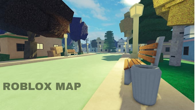 Make custom roblox map fortnite map, vrchat word, game environment 3d ...