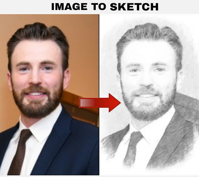 Change normal photo to sketch by Srashan | Fiverr