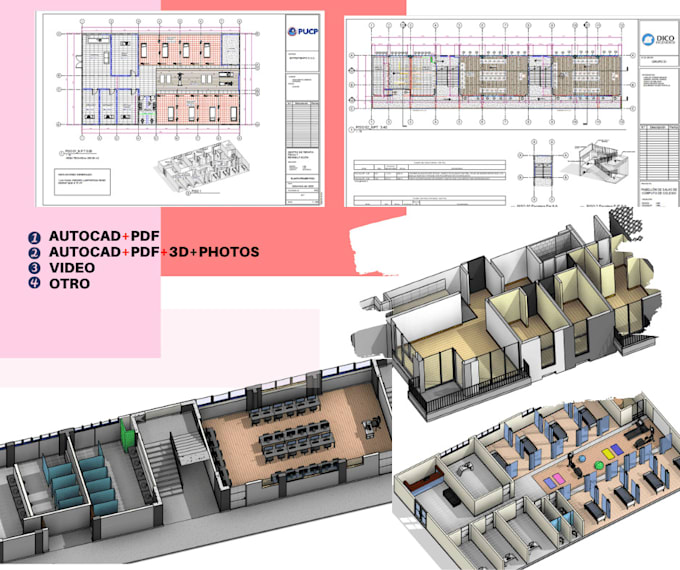 Design 2d and 3d architectural floor plans with interior and exterior ...
