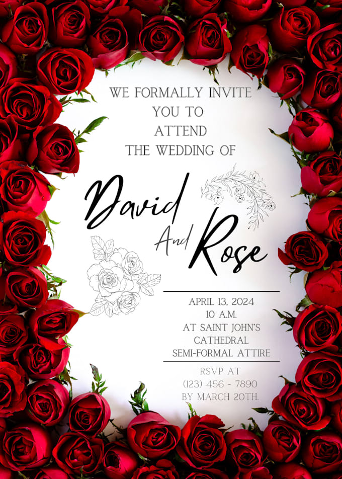 Create A Timeless Memorable Invitation For Your Event By Stryker