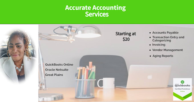 Manage your accounts payable and receivables using quickbooks by Leighjohnson997 | Fiverr