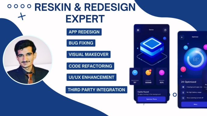 Reskin, redesign, customize and debug react native app by Jamghafoor ... Reskin, redesign, customize and debug react native app by Jamghafoor ...