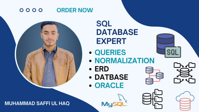 Design Database Erd Normalization And Write Sql Queries Mysql Oracle By Msaffi215 Fiverr