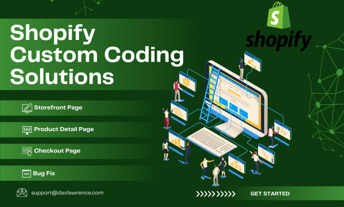 Do shopify custom coding by Davlawrence | Fiverr