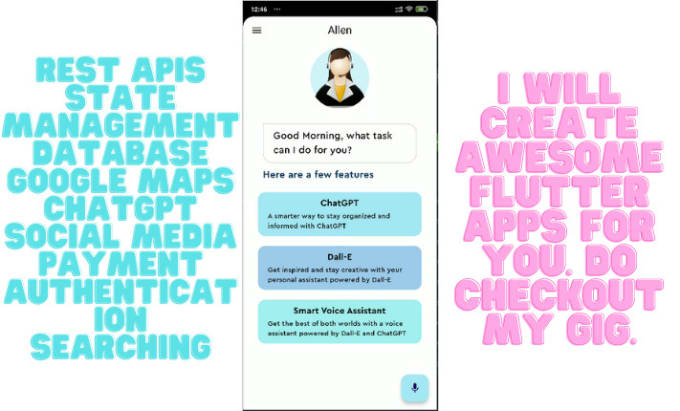 Create flutter mobile apps by Thenoumandev | Fiverr Create flutter mobile apps by Thenoumandev | Fiverr