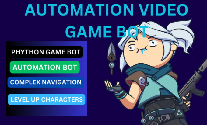 Clone Develop Phython Video Game Bot Automation Video Bot By