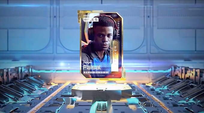 Do a 3d game player card for your video gaming by Eliteeditstudio | Fiverr