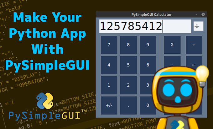 Make Your Python App With Pysimplegui By Chriswillcode Fiverr