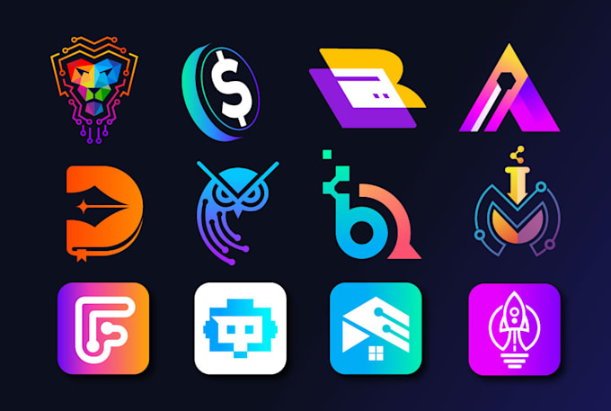 Design modern minimalist timeless saas ai startup agency app tech ...