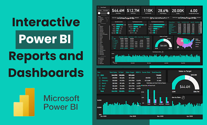 Design and create interactive power bi reports and dashboards by ...
