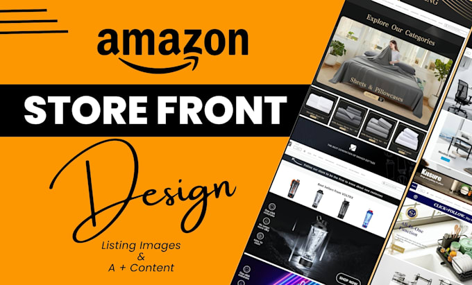 Do amazon storefront design, ebc design, amazon storefront by Muhammadessa917 | Fiverr
