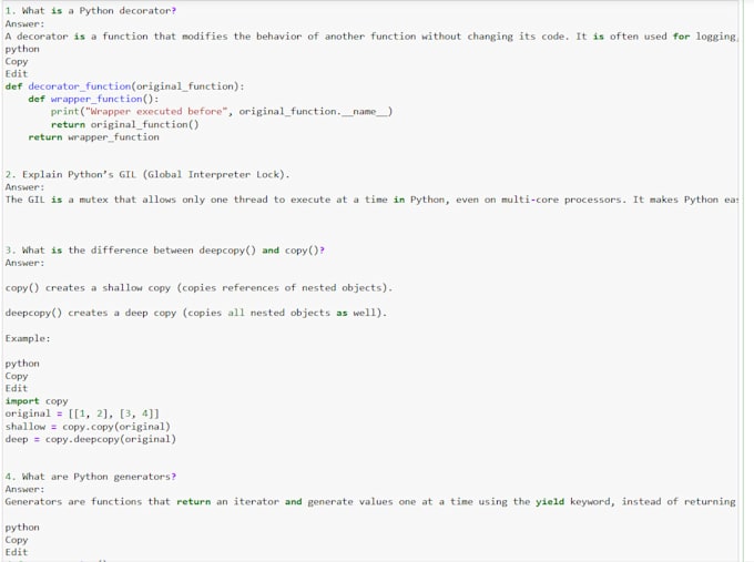 Help you crack top interviews with python and java questions by ...