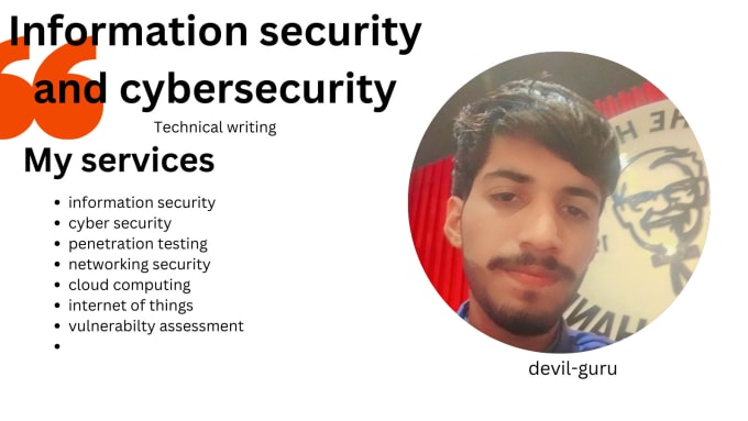 Write about information security, cybersecurity, iot and ai by Devil ... Write about information security, cybersecurity, iot and ai by Devil ...