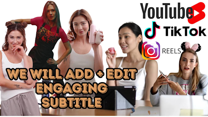Add Edit Subtitle Caption For Youtube Shorts Instagram Reels Tiktok By