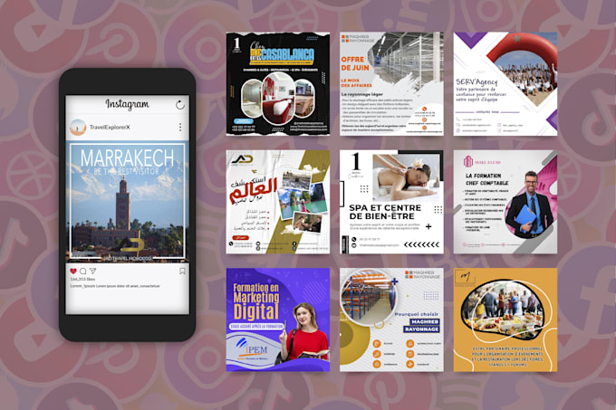 Create social media post designs and ads by The_samo | Fiverr