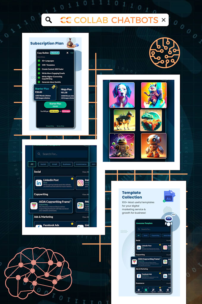 Make customizable business chatbots for you with multiple ...