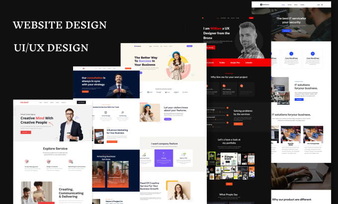 Do website ui ux design, web ui, landing page ui ux design in figma by Chmasooduiux | Fiverr