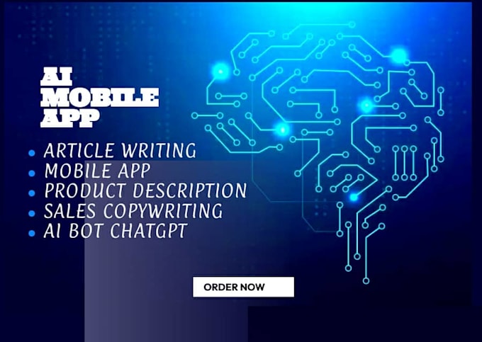 Create ai program ai bot programming app ai chatbot conversational bot ...