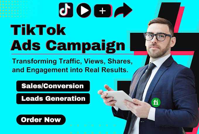 Setup and optimize tiktok ads campaign, tik tok ads, tiktok advertising ...