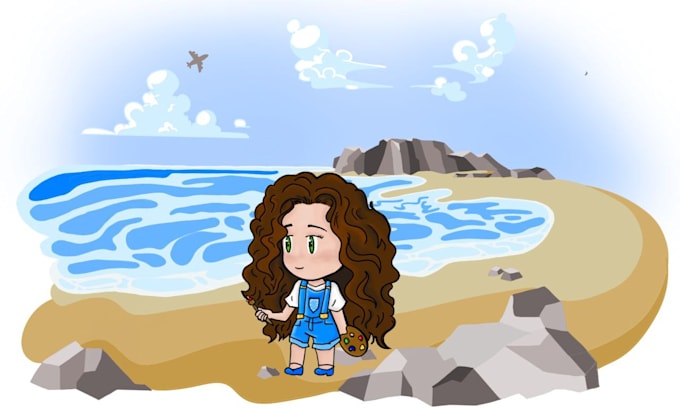 Custom chibi character portraits by Mari_v_ | Fiverr