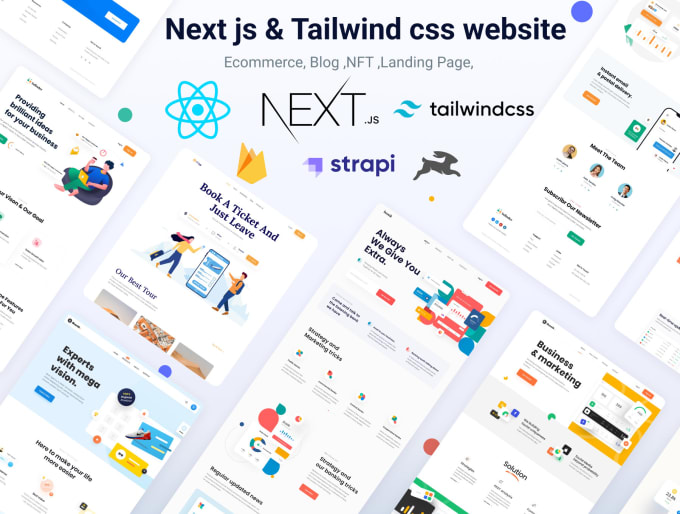Build A Website Using Next Js With Headless Cms Strapi Or Directus By Rohituthaiah Fiverr
