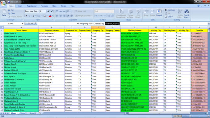 Do excel data entry, data collection, web research, copy paste, data entry by Abhishekkuma179 ...