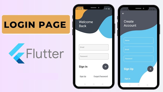 Create a flutter login register app using firebase by Hablol | Fiverr