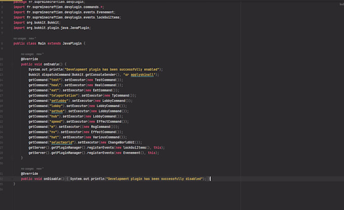 Create a spigot or paper plugin by Suprminecraft | Fiverr
