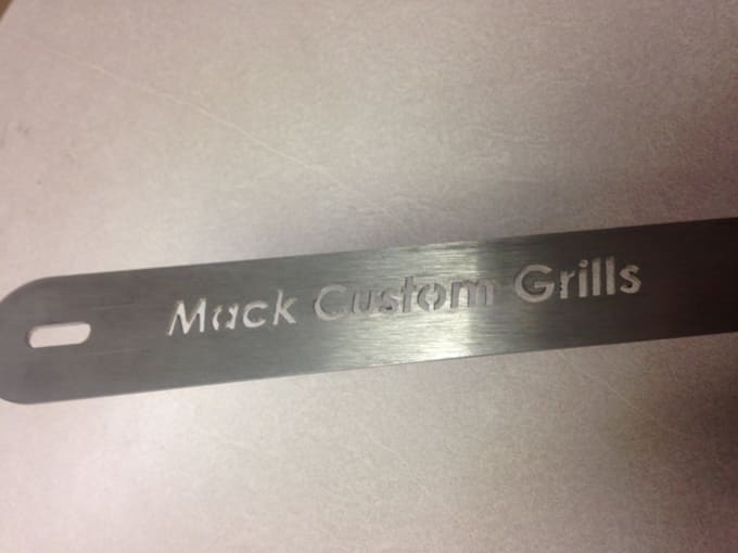 Laser cut custom spatula with name in handle by Skygamer264 | Fiverr