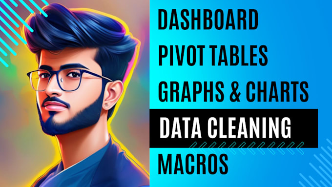 Do data cleaning, excel pivot table, excel dashboard by Umairmakkixl | Fiverr