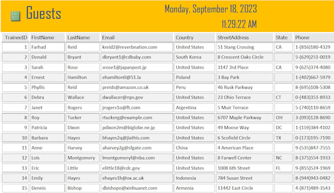 Create a professional database with forms, reports, queries by Sayed ...