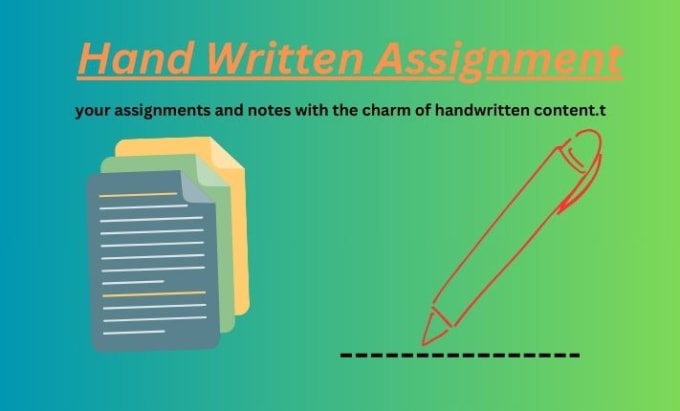 Do hand writing assignment job, and make powerpoint slides by Mariyam ...