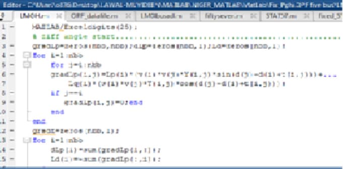 Write matlab codes to implement your mathematical procedure by ... Write matlab codes to implement your mathematical procedure by ...